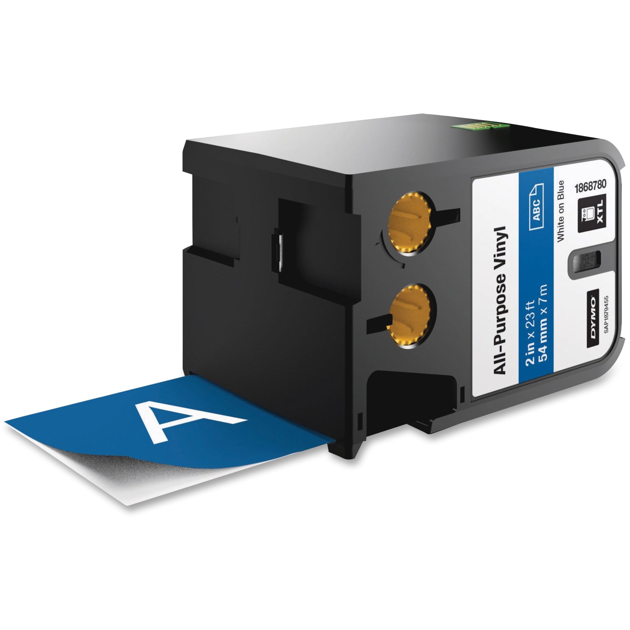 Dymo, DYM1868780, XTL All-Purpose Vinyl Label Cartridge, 1 Each, Blue ...