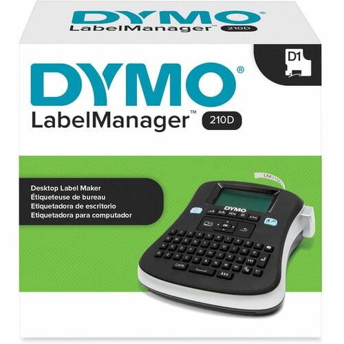 Dymo LabelManager 210D All-Purpose Label Maker - Tape0.25" , 0.38" , 0. ...