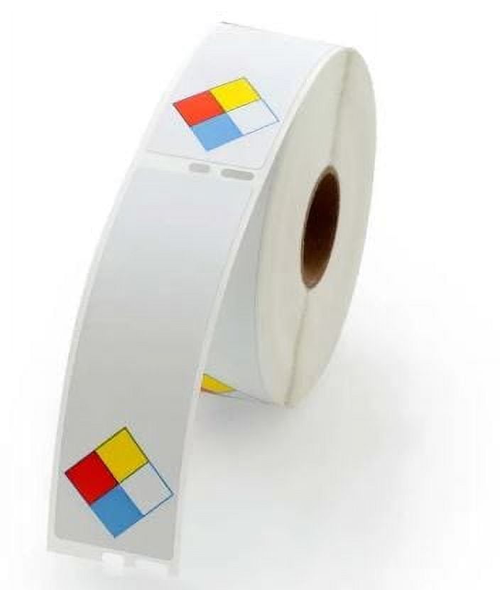 Dymo RTK MSDS Chemical Hazard Labels with NFPA Diamond (2 rolls per ...