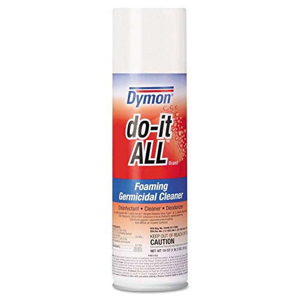 Dymon 08020CT Foaming Germicidal Cleaner,Disinfectant Spray,18 oz, 12 ...