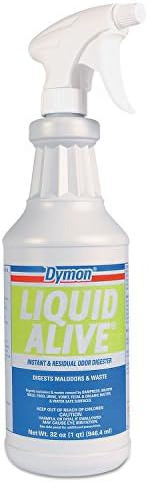 Dymon 33632 Liquid Alive Odor Digester, 32oz Bottle, 12/Carton ...