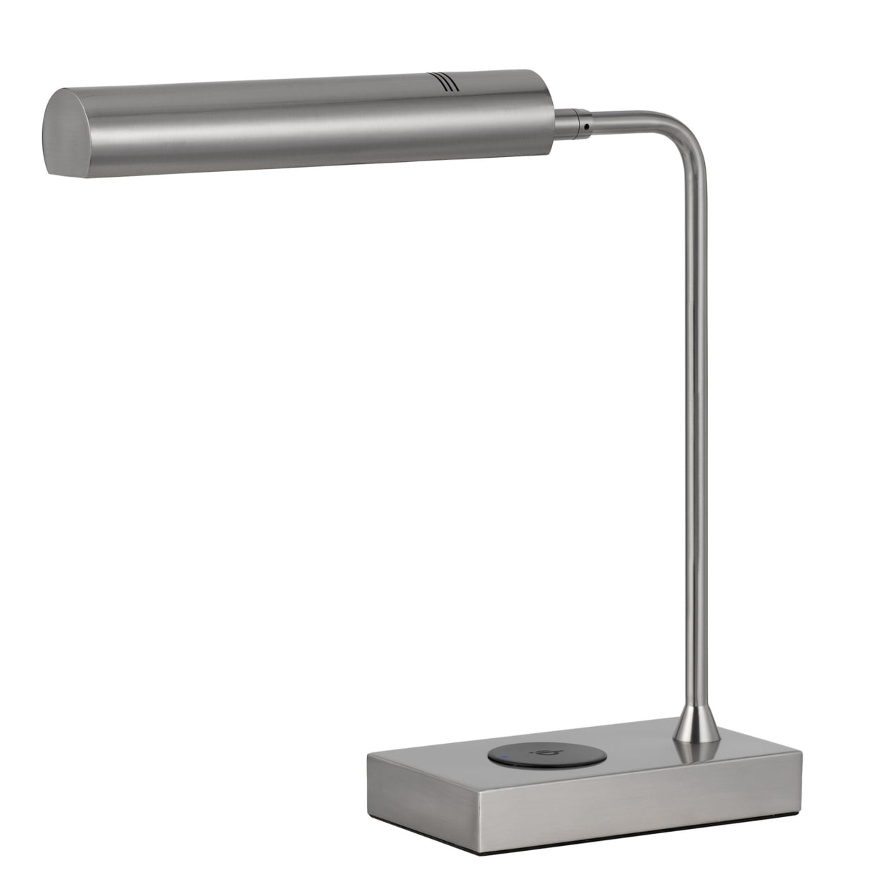 Dyna 18 Inch Integrated LED Desk Lamp, Wireless USB Port, Brushed Steel ...