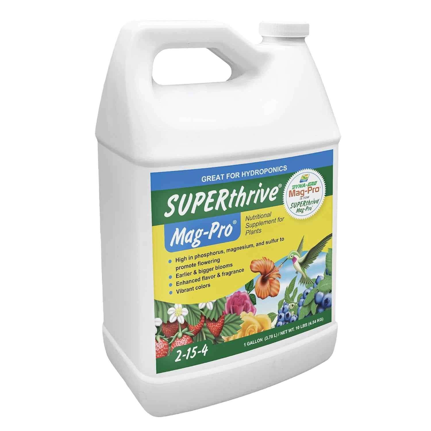 Dyna-GRO Mag-Pro 2-15 - 4 Dyna-GRO Mag-Pro Gallon (4/Cs) - Walmart.com