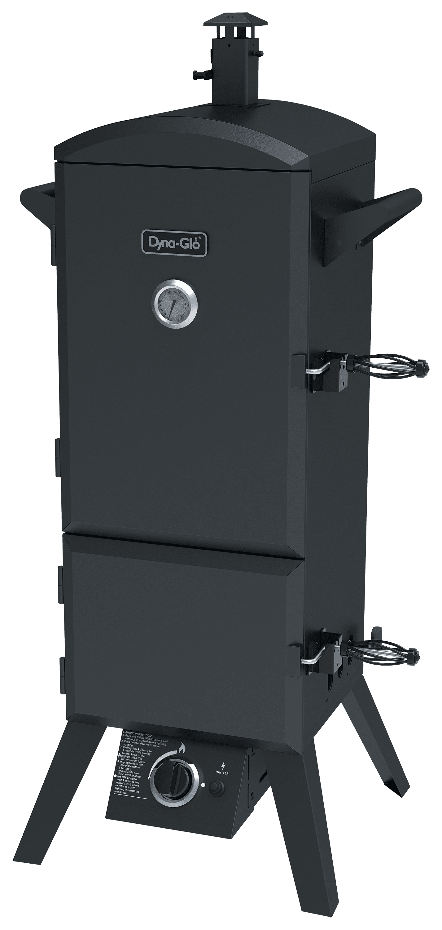 Open Box Dyna-Glo DGY784CBP 36'' Vertical Propane Smoker - Walmart.com