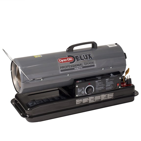 Dyna-Glo Thermoheat 30K - 60K BTU Propane Forced Air Space Heater for ...