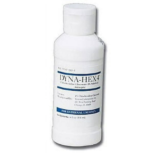 Dyna-Hex Surgical Scrub 8 oz. Bottle 4% EACH - Walmart.com