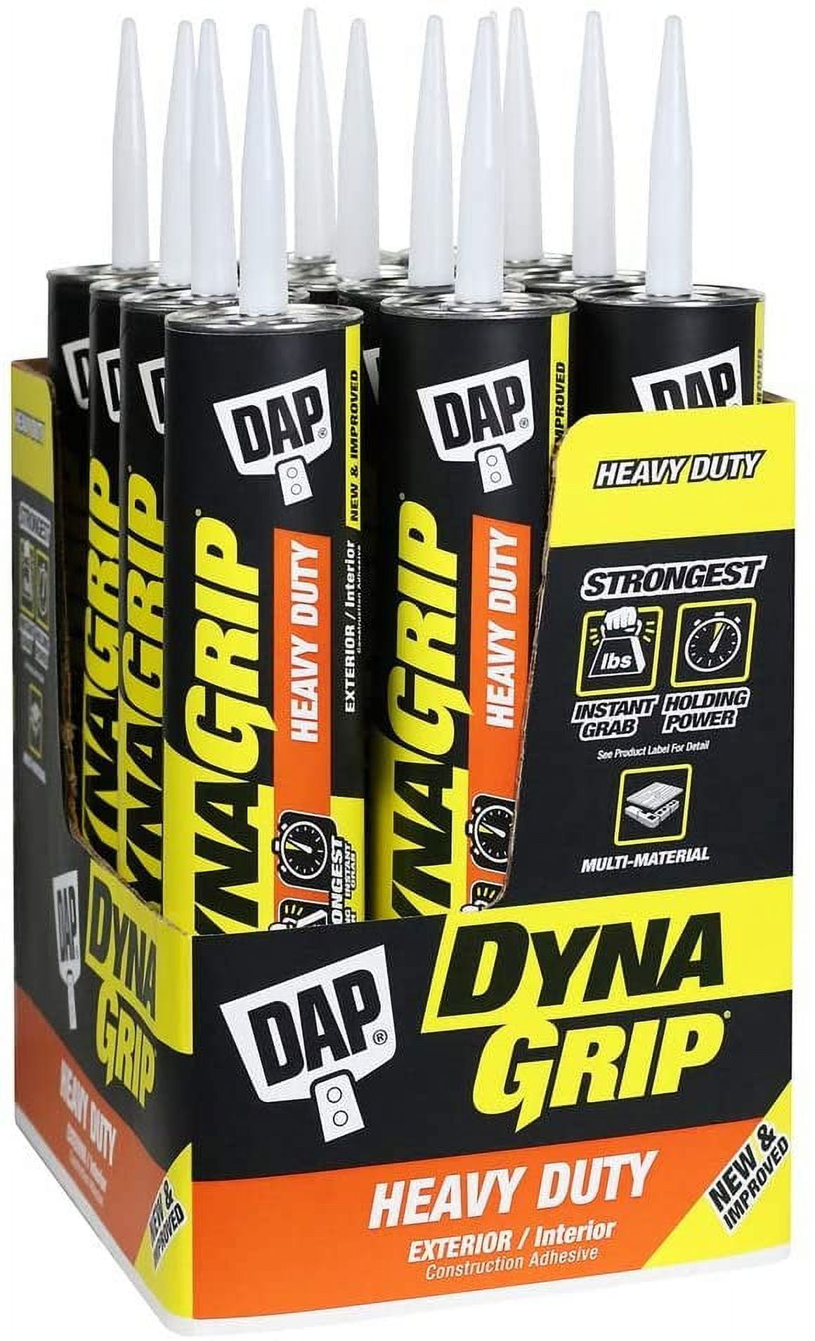 DynaGrip 7079827510 Heavy Duty 28 Oz 12Pk Raw Building Material, Off ...