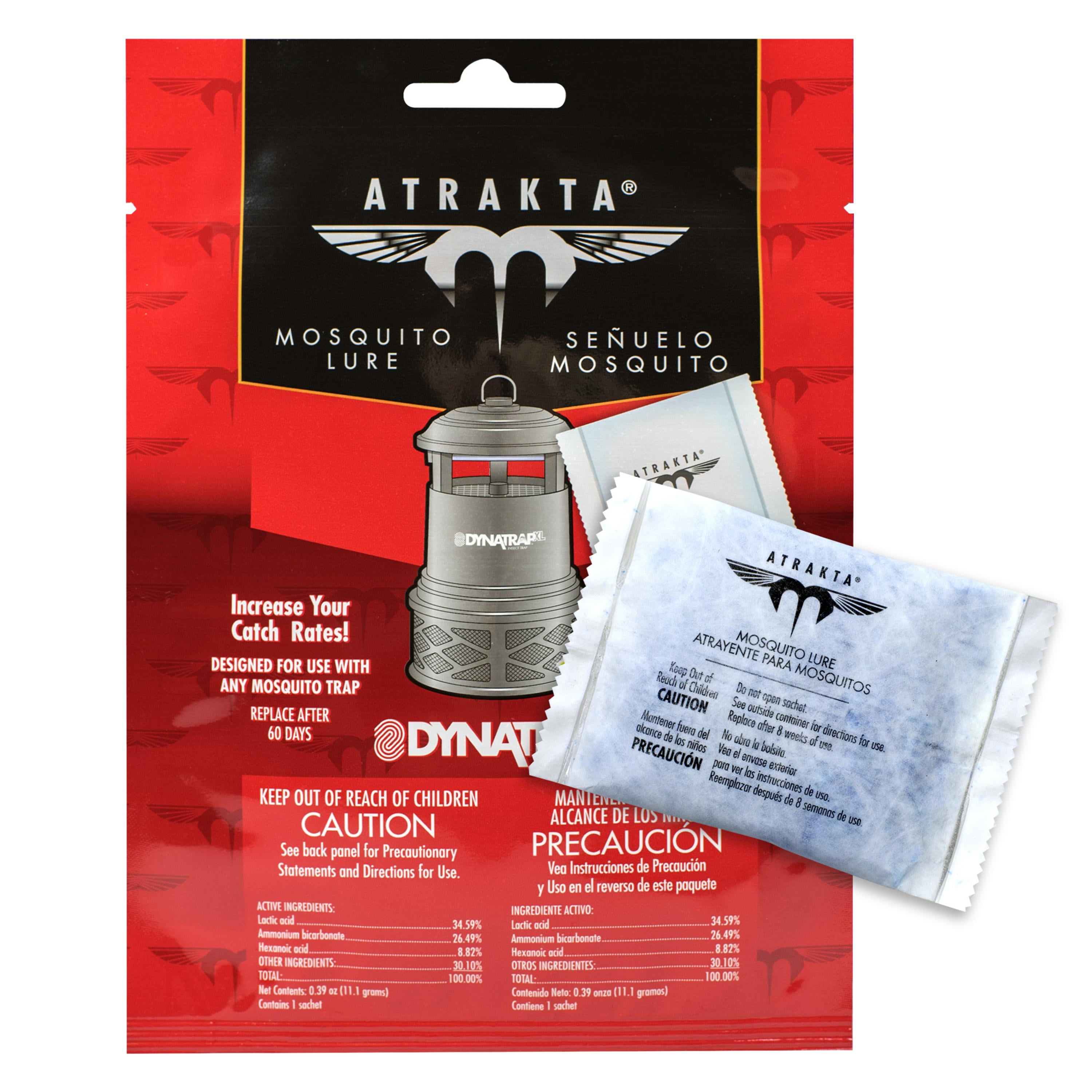 Dynatrap Atrakta Outdoor and Indoor Mosquito and Insect Lure Sachet ...