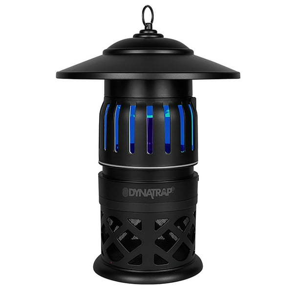 DynaTrap Outdoor Insect and Mosquito Trap Twist On/Off, 1/2 Acre, Black ...