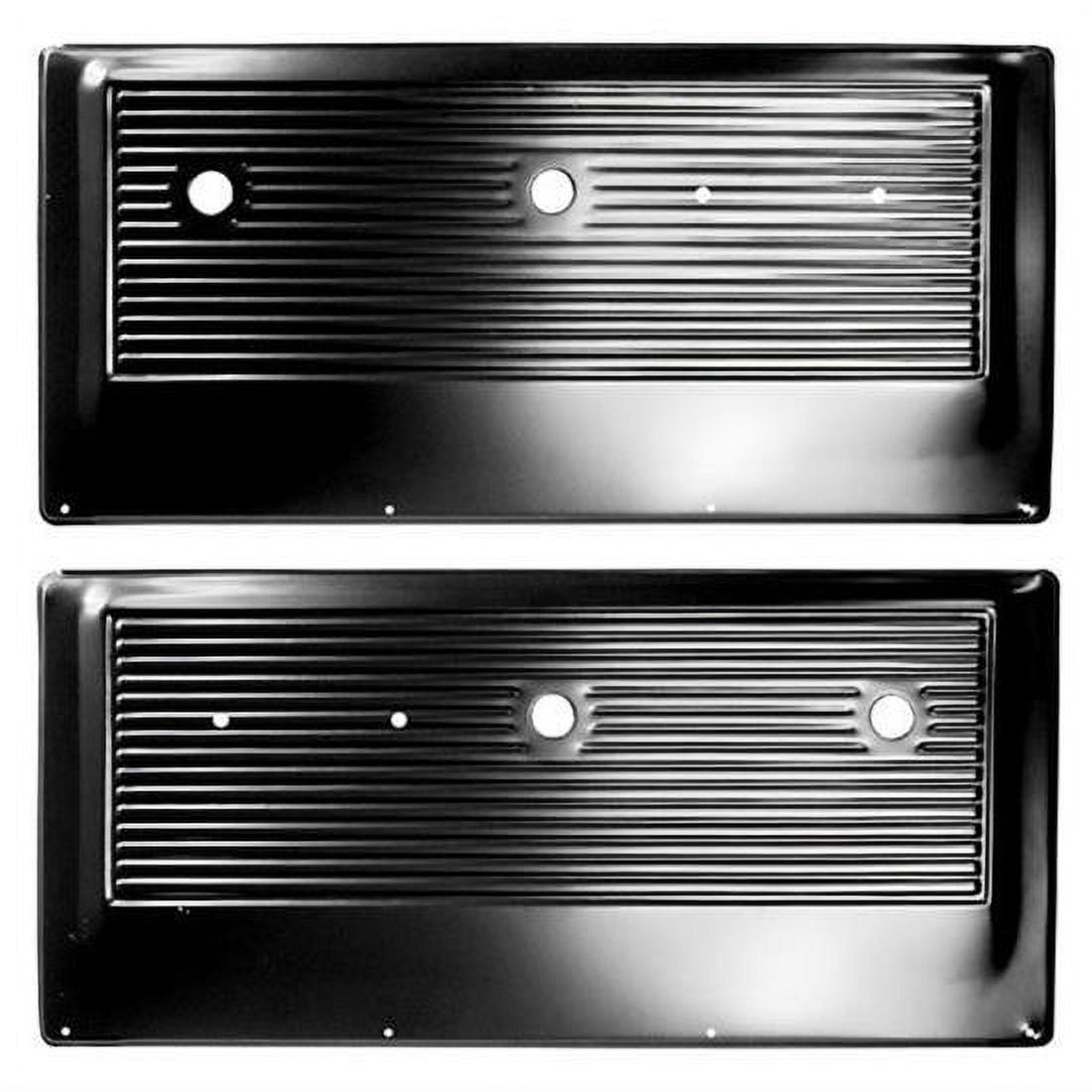Dynacorn 1102A Door Inner Panel Pair 67-72 GM Pickup, Blk - Walmart.com