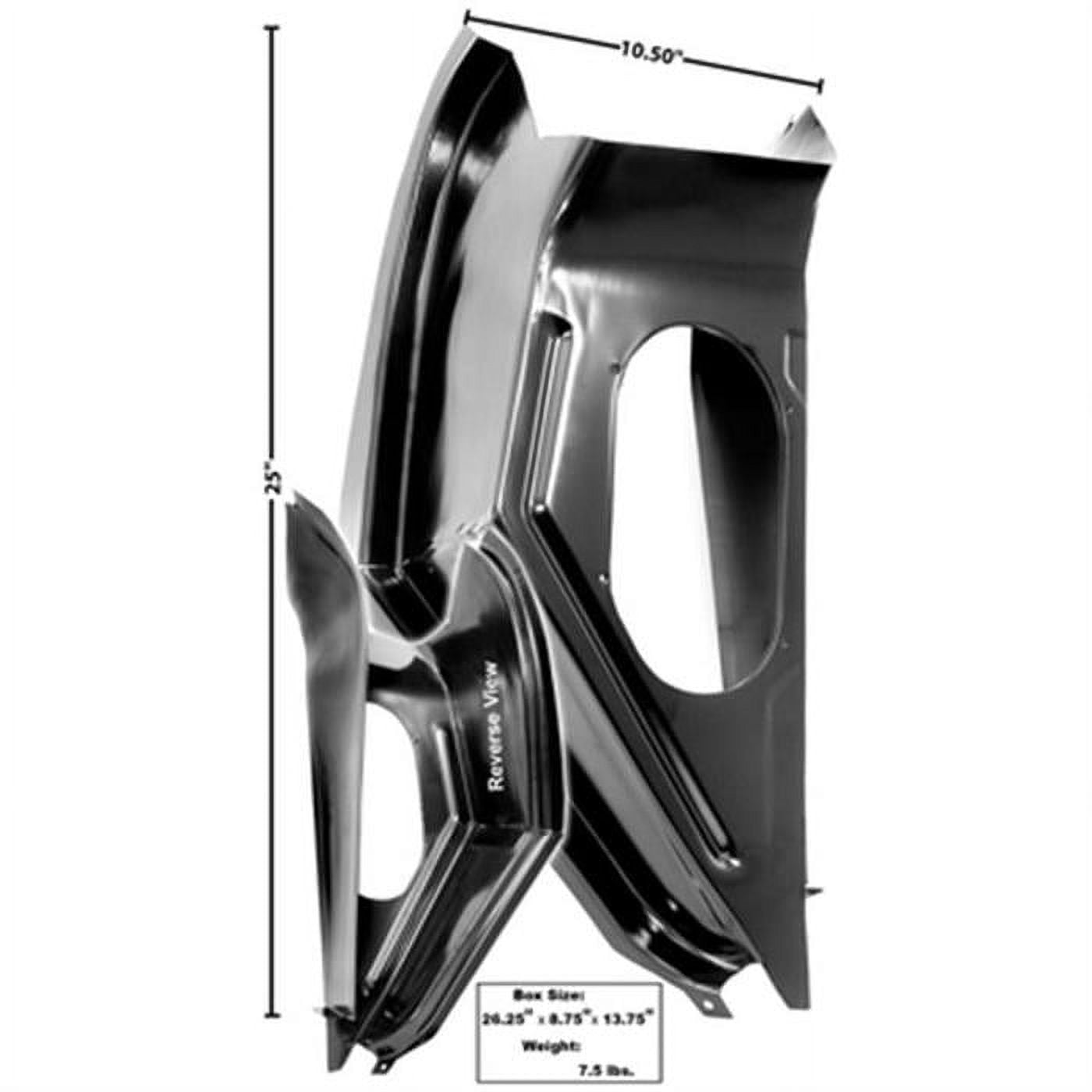Dynacorn 1642BWT 1966-1967 Nova Inner Cowl Shoulder Panel RH - Walmart.com