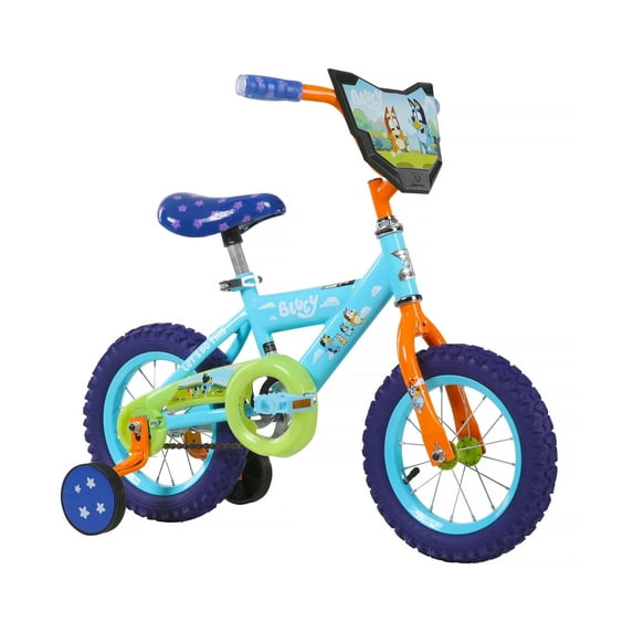 "Bluey 12"" Toddler's Bike with Training Wheels by Dynacraft" - Walmart.com
