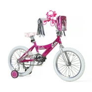 "Titan 16"" Flower Princess Girls BMX Bike with Training Wheels ...