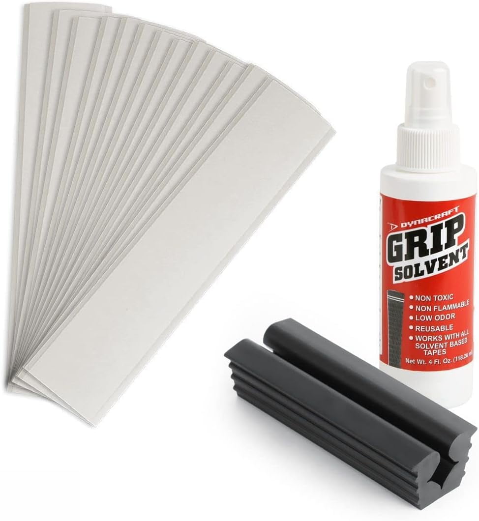 Dynacraft Complete Golf Grip Kit for Regripping Golf Clubs - 13 Grips ...