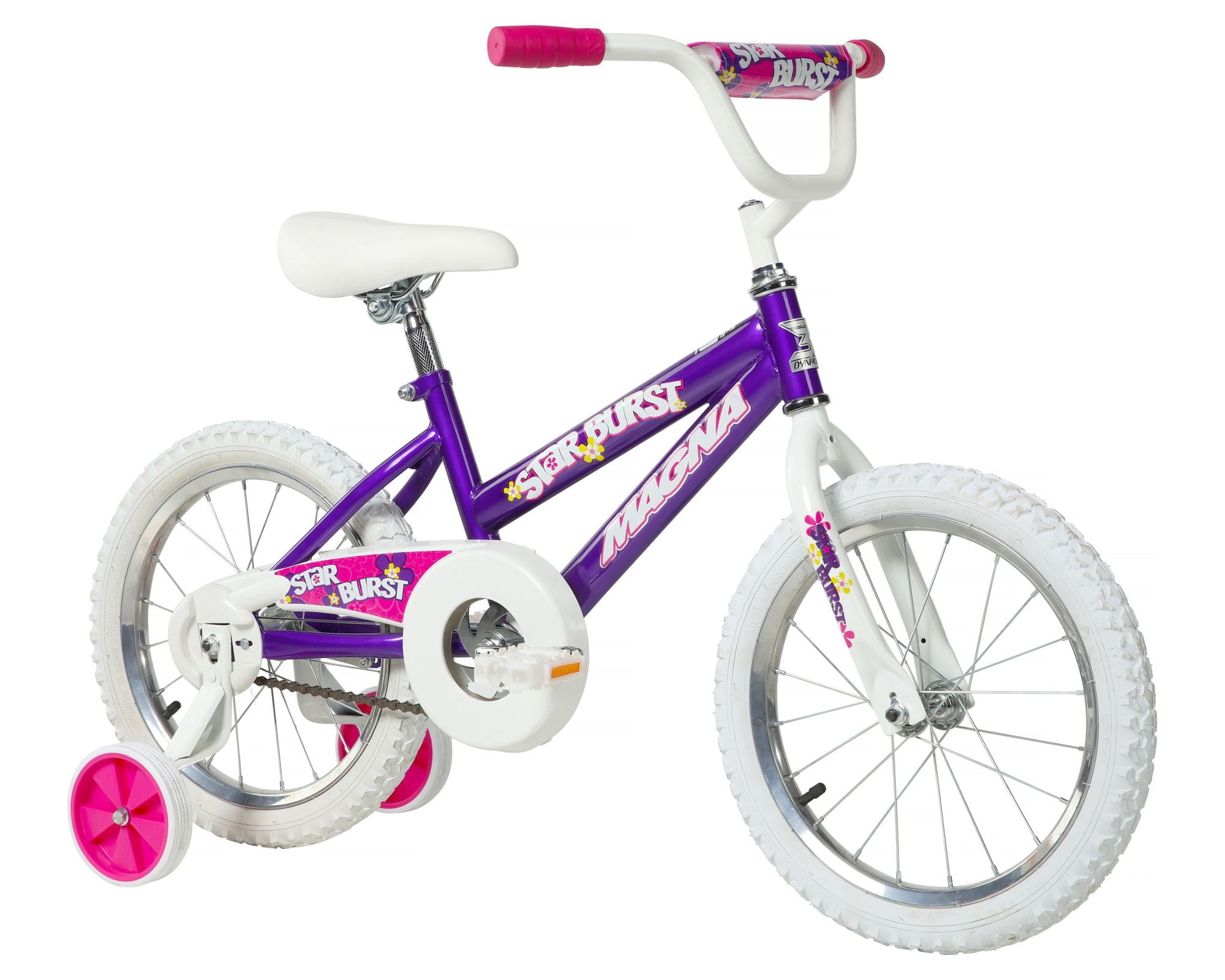 Dynacraft Magna Star Burst 16-Inch Girls BMX Bike For Age 5-7 Years ...