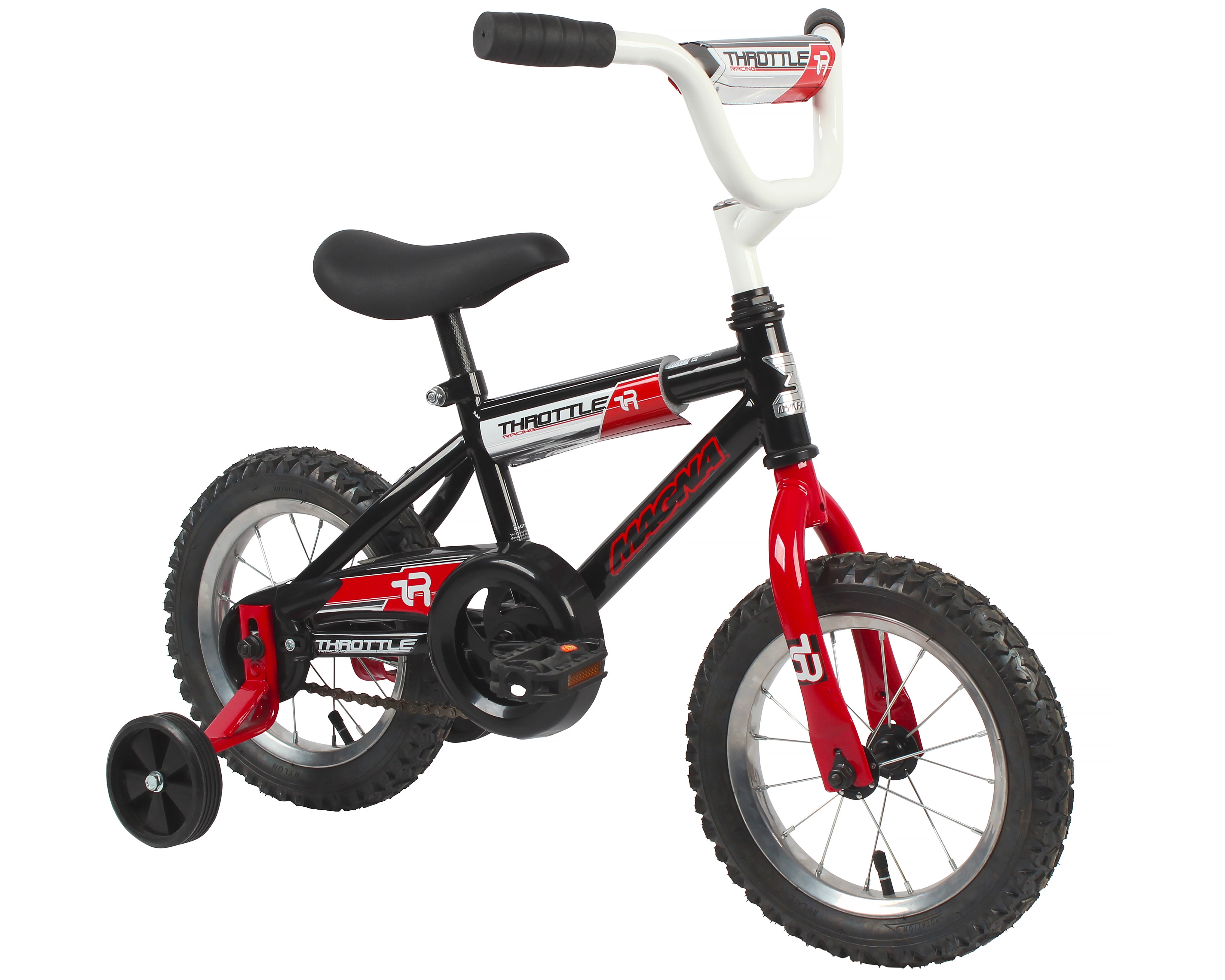 Walmart Black Friday Deals 2025 Dynacraft Throttle 12 inch BMX Bicycle for Kids Ages 3-5, Black ...