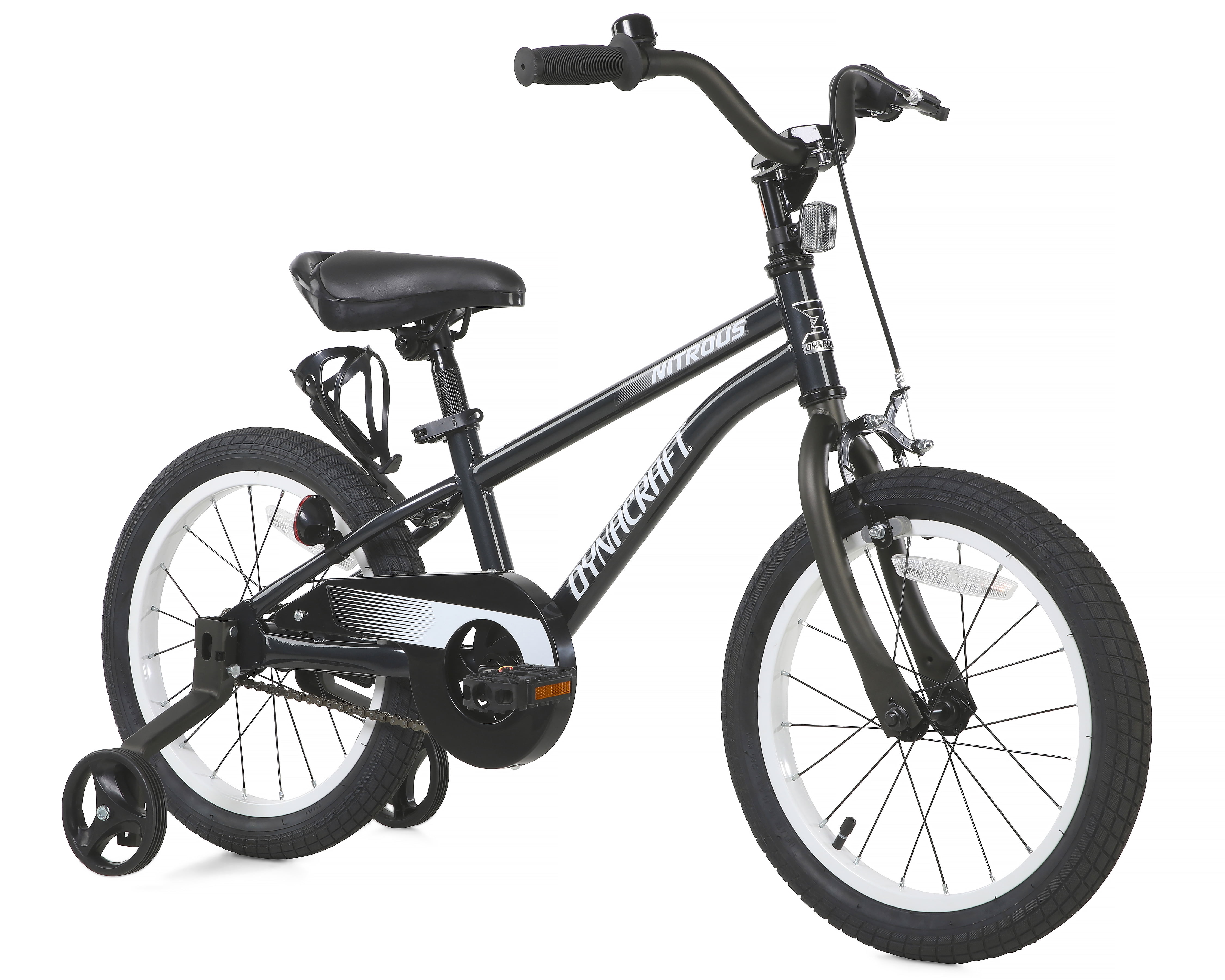 Dynacraft Nitrous 16-Inch Boys Bike For Age 5-7 Years, Black - Walmart.com