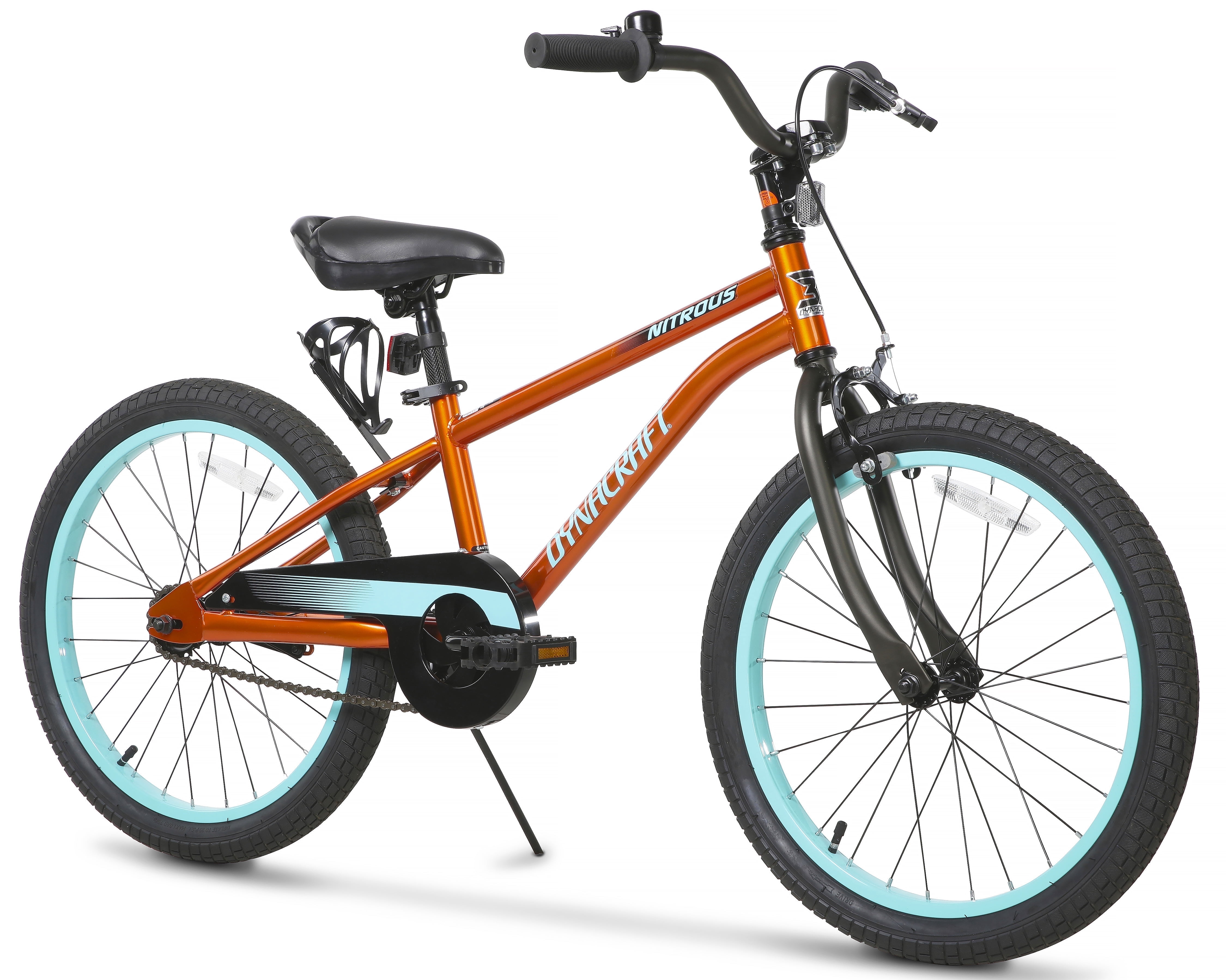 Dynacraft Nitrous 20-Inch Boys Bike For Age 7-12 Years, Orange ...