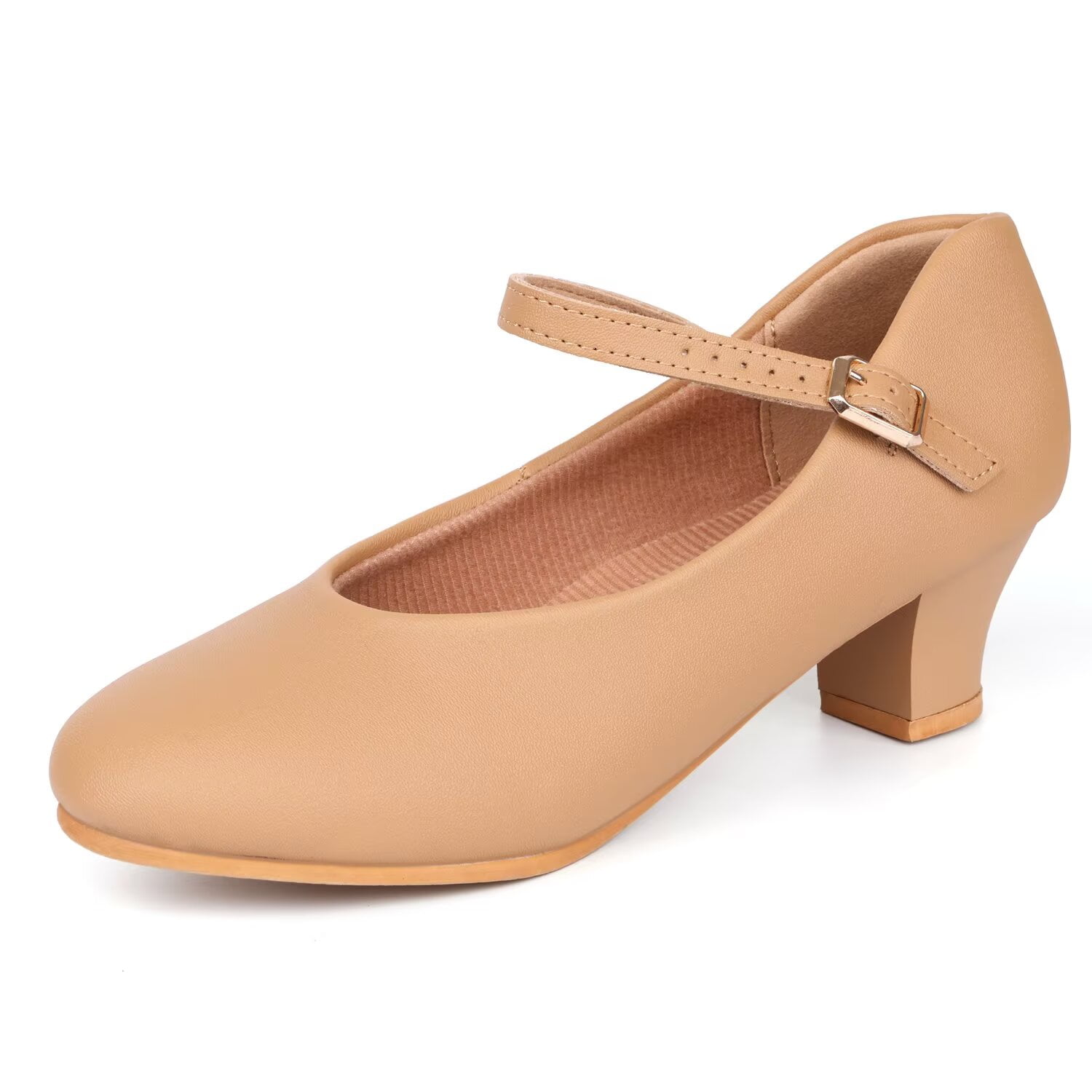 Dynadans Character Shoes for Women 1.5" Heel Ankle Strap Salsa Musical ...