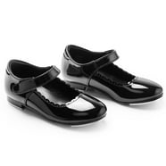 Bocca Girl's Silver Glitter Ballet Flat Ankle Strap Ballerina Flat ...