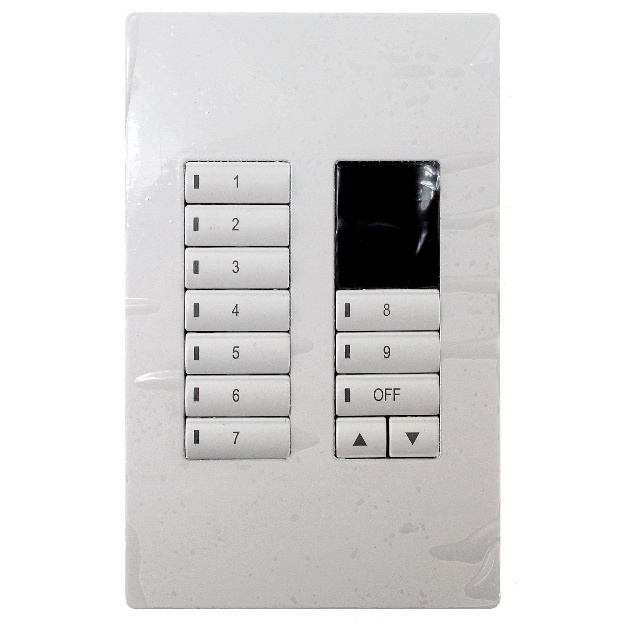 Dynalite DR2PA-LRX-X-W-WE-P-BW-X-S Revolution Series User Control Panel ...