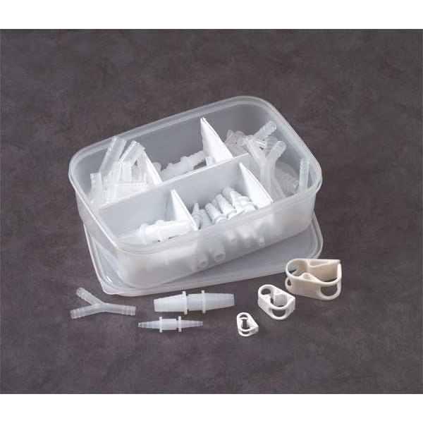 Dynalon Lab Tubing Connector Kit,55PCS 680505 - Walmart Business Supplies