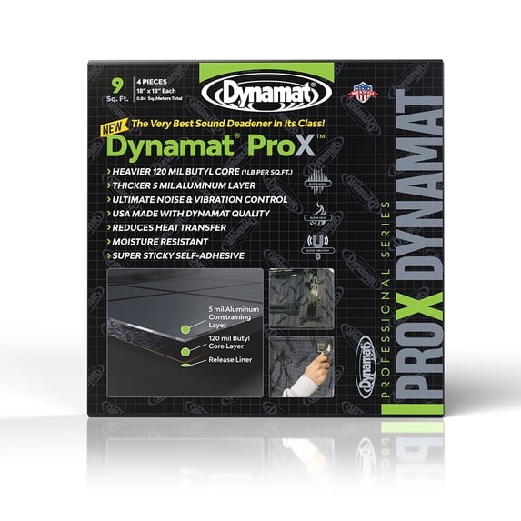 Dynamat ProX – Heavy Duty Sound Deadening Sheets - Walmart.com