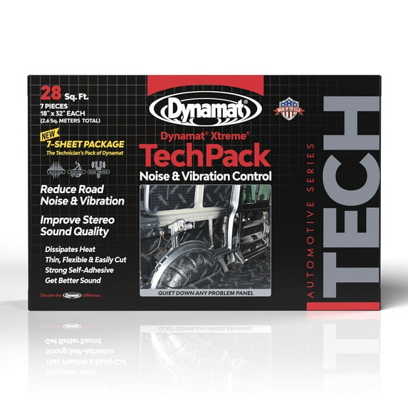 Dynamat Xtreme Tech Pack Sound Deadening Car Insulation – Noise ...
