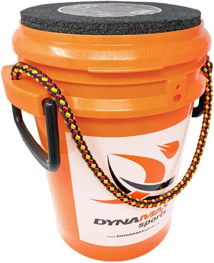 Dynamax Sports 5 Gallon Ball Bucket with Padded Seat Lid - Walmart.com