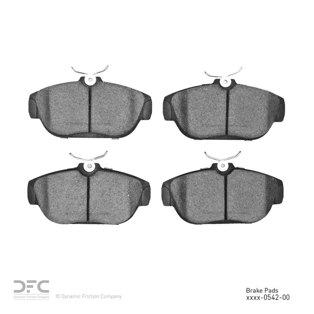 Dynamic 1551-0542-00 DFC 5000 Advanced Brake Pads - Low Metallic Fits ...