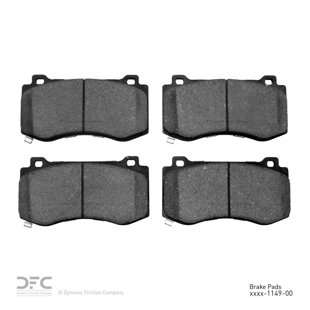 Free Shipping! Dynamic Friction DFC 5000 Advanced Brake Pads Fits Dodge ...