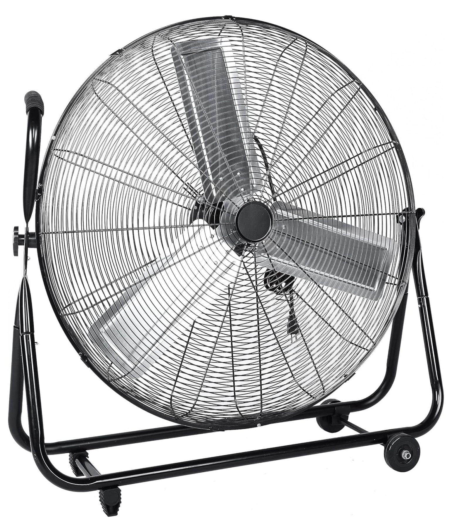 Dynamic 30-Inch Floor Fan with Roll Booster - Industrial-Grade Airflow ...
