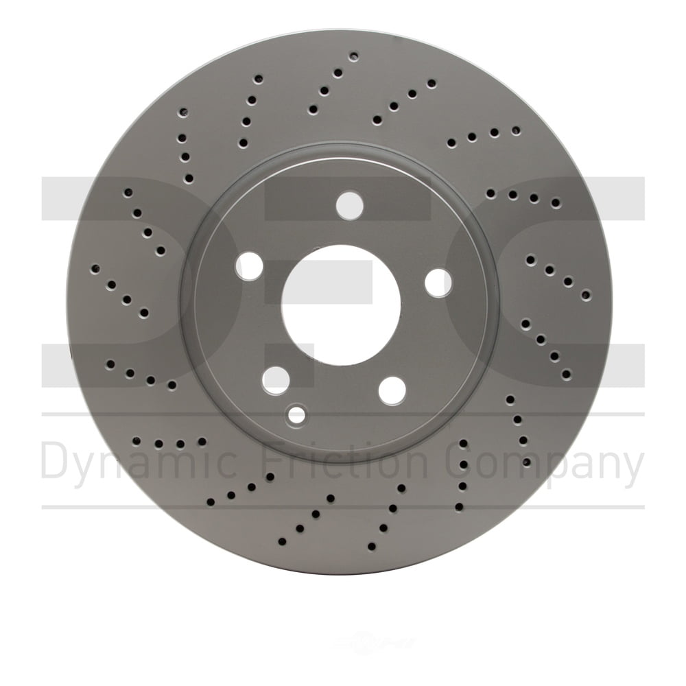 Dynamic 624-63085 DFC Geospec Coated Rotor - Drilled Fits select: 2010 ...