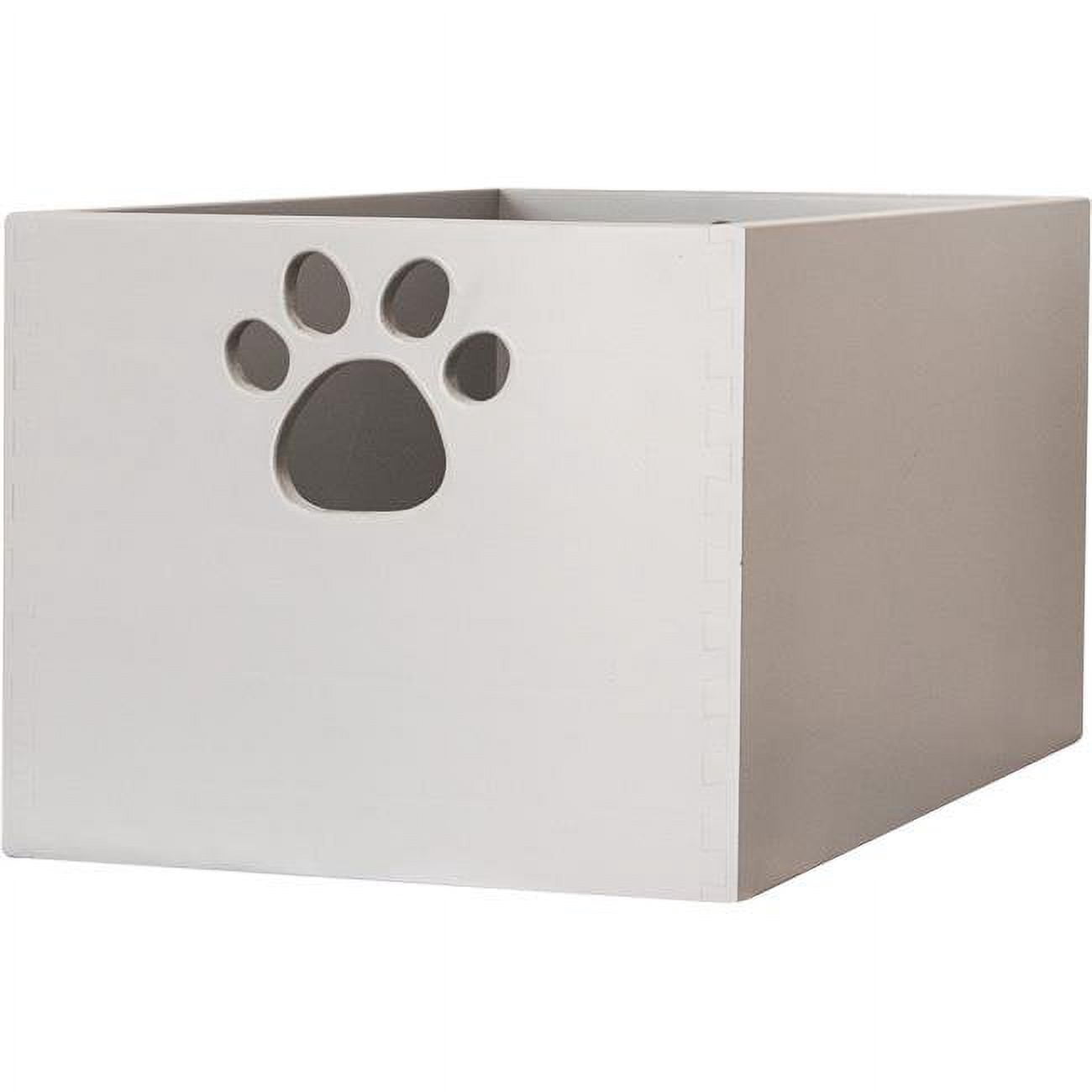 Dynamic Accents Toy Box by Sara - Large - Pumice Grey-Color:Pumice Grey ...