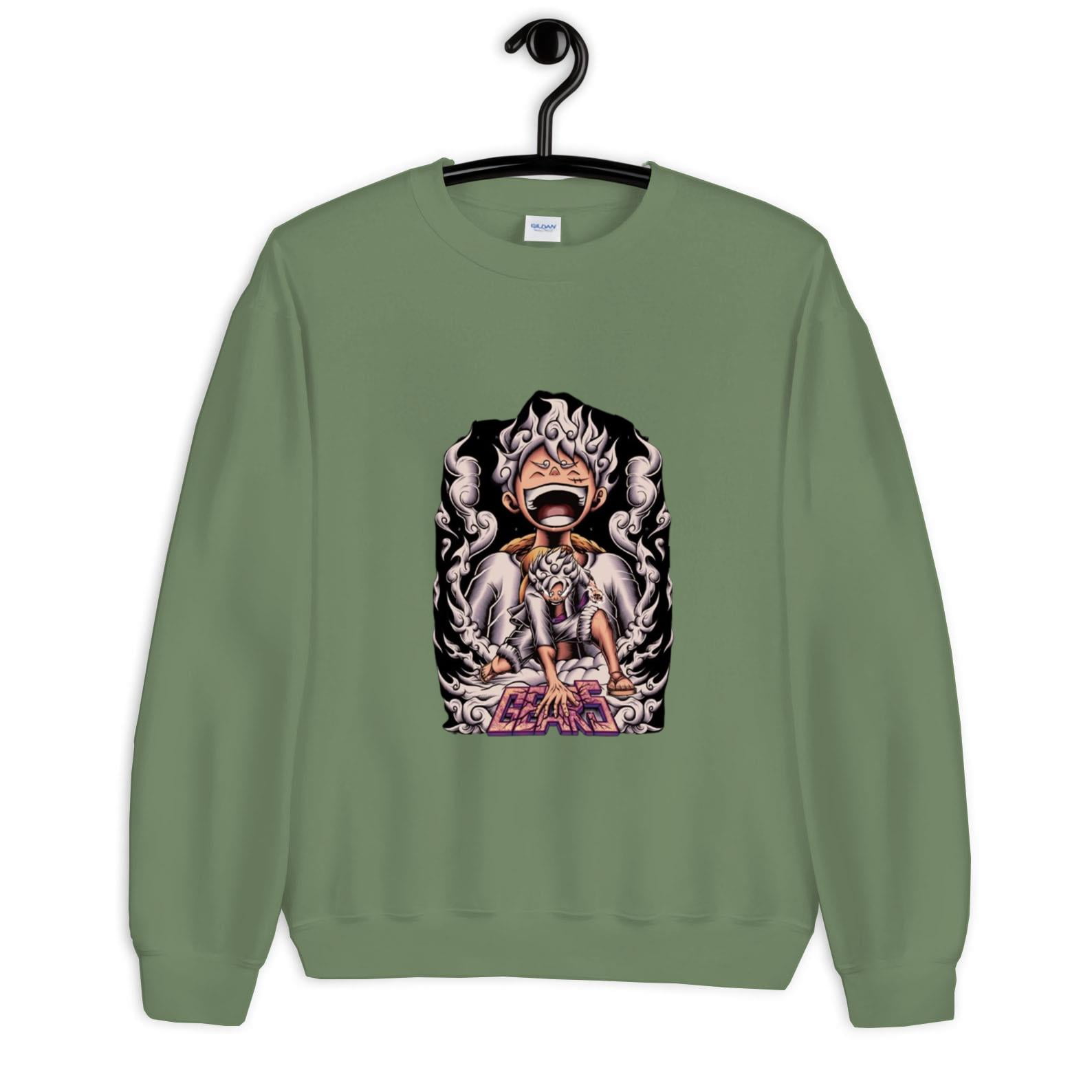 Dynamic Anime Character - Gear Transformation in Action Shirt-C ...