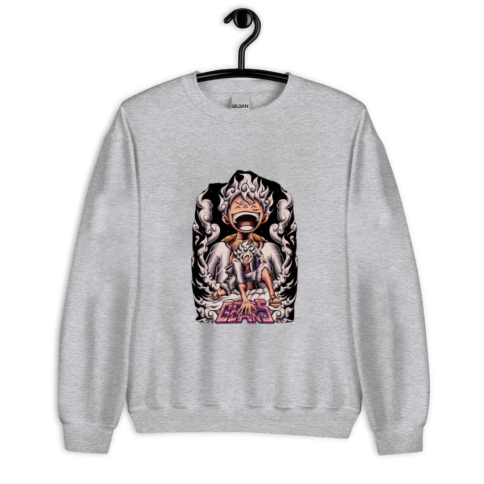 Dynamic Anime Character - Gear Transformation in Action Shirt-C ...