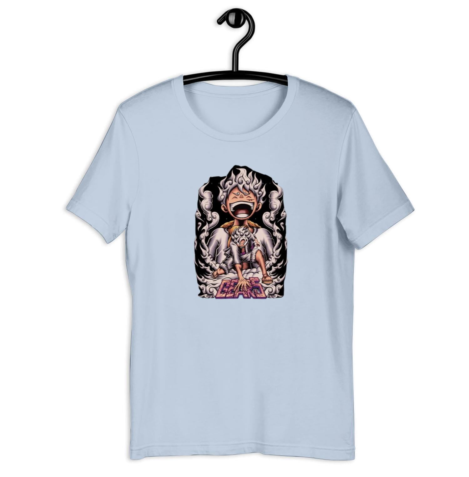 Dynamic Anime Character - Gear Transformation in Action Shirt-C ...