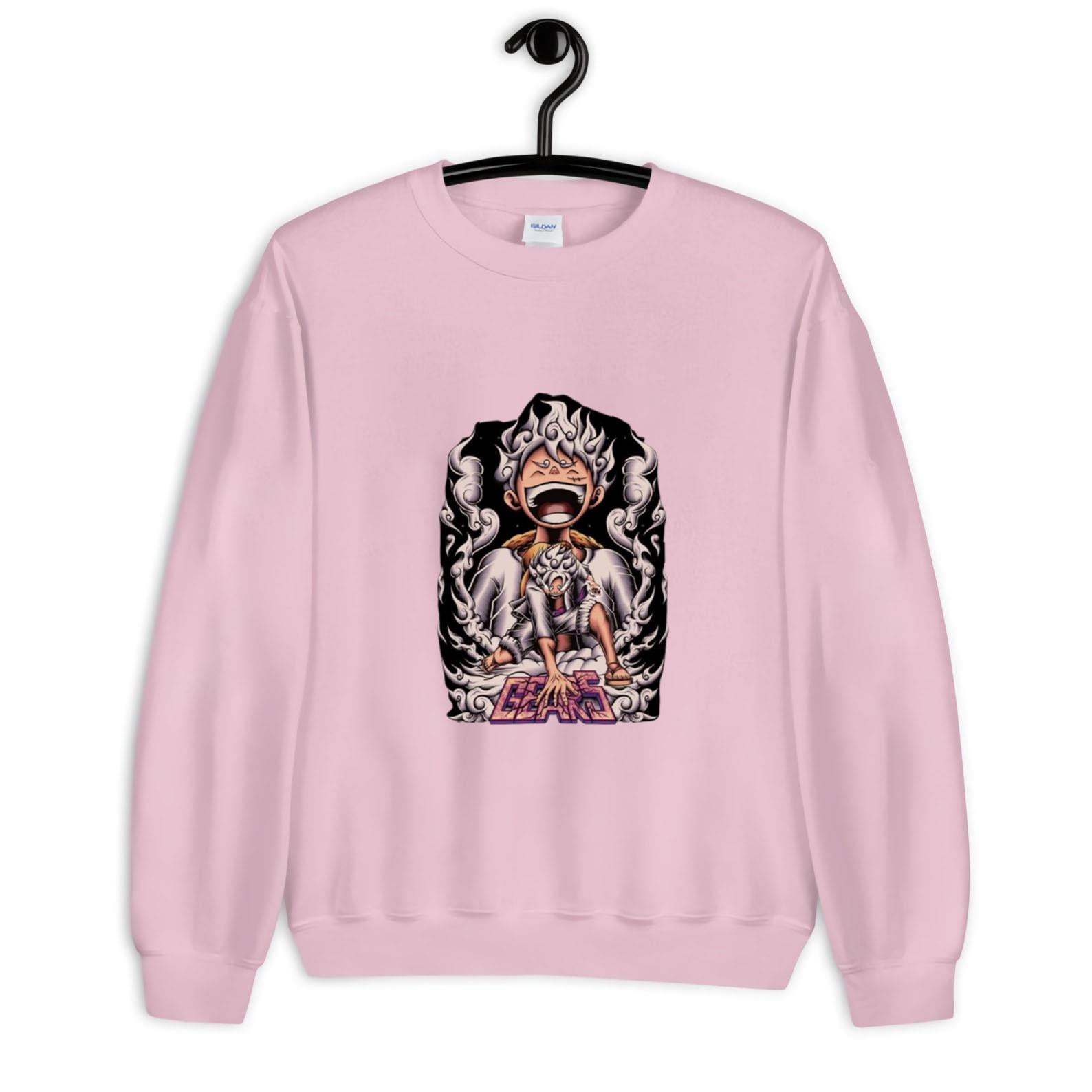 Dynamic Anime Character - Gear Transformation in Action Shirt-C ...