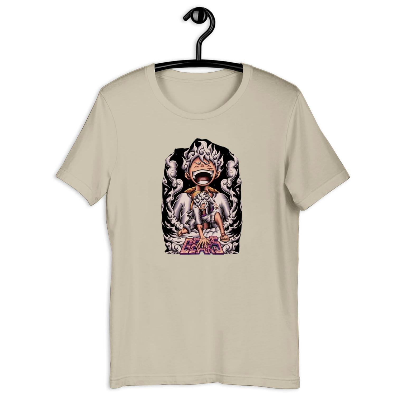 Dynamic Anime Character - Gear Transformation in Action Shirt-C ...