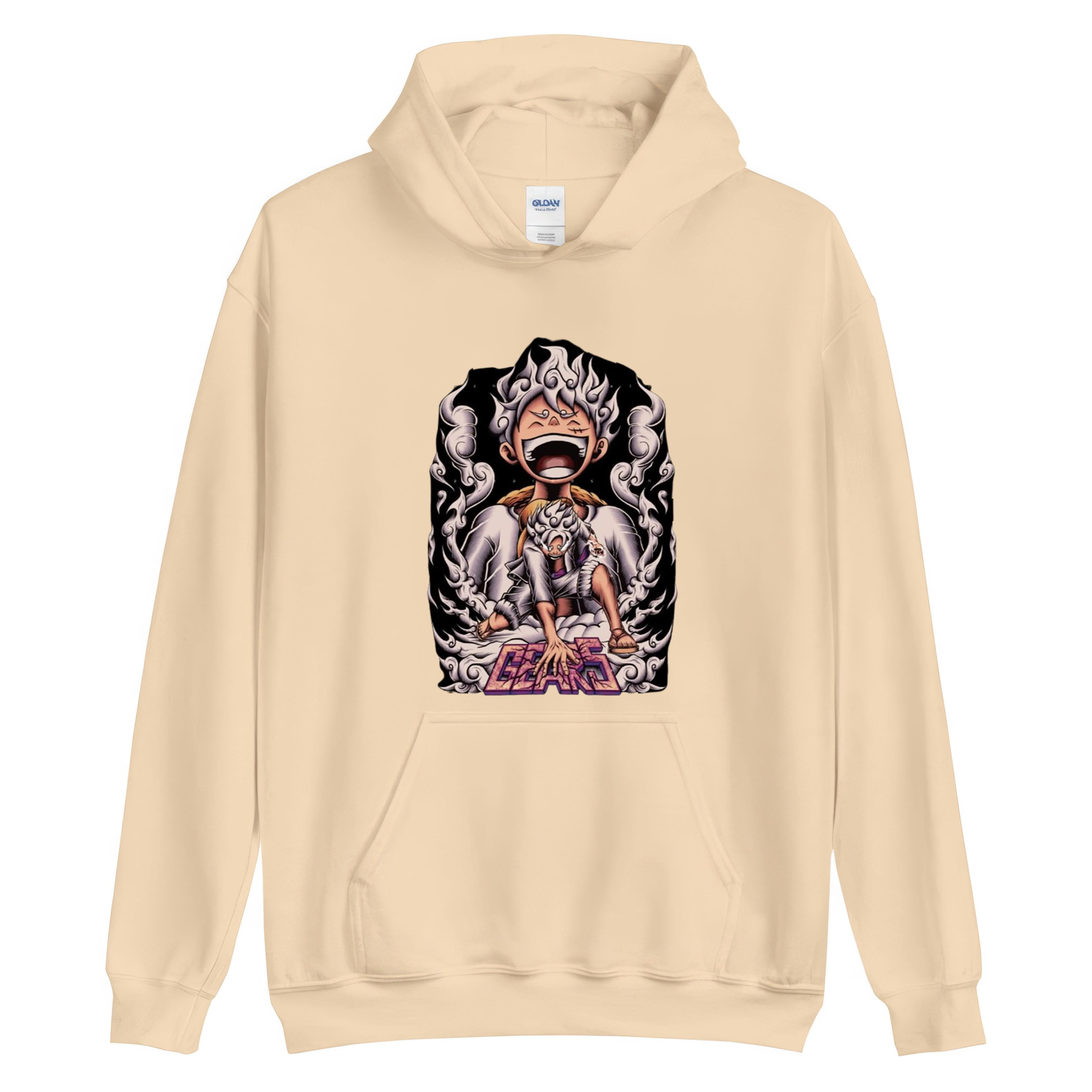 Dynamic Anime Character - Gear Transformation in Action Shirt-C ...