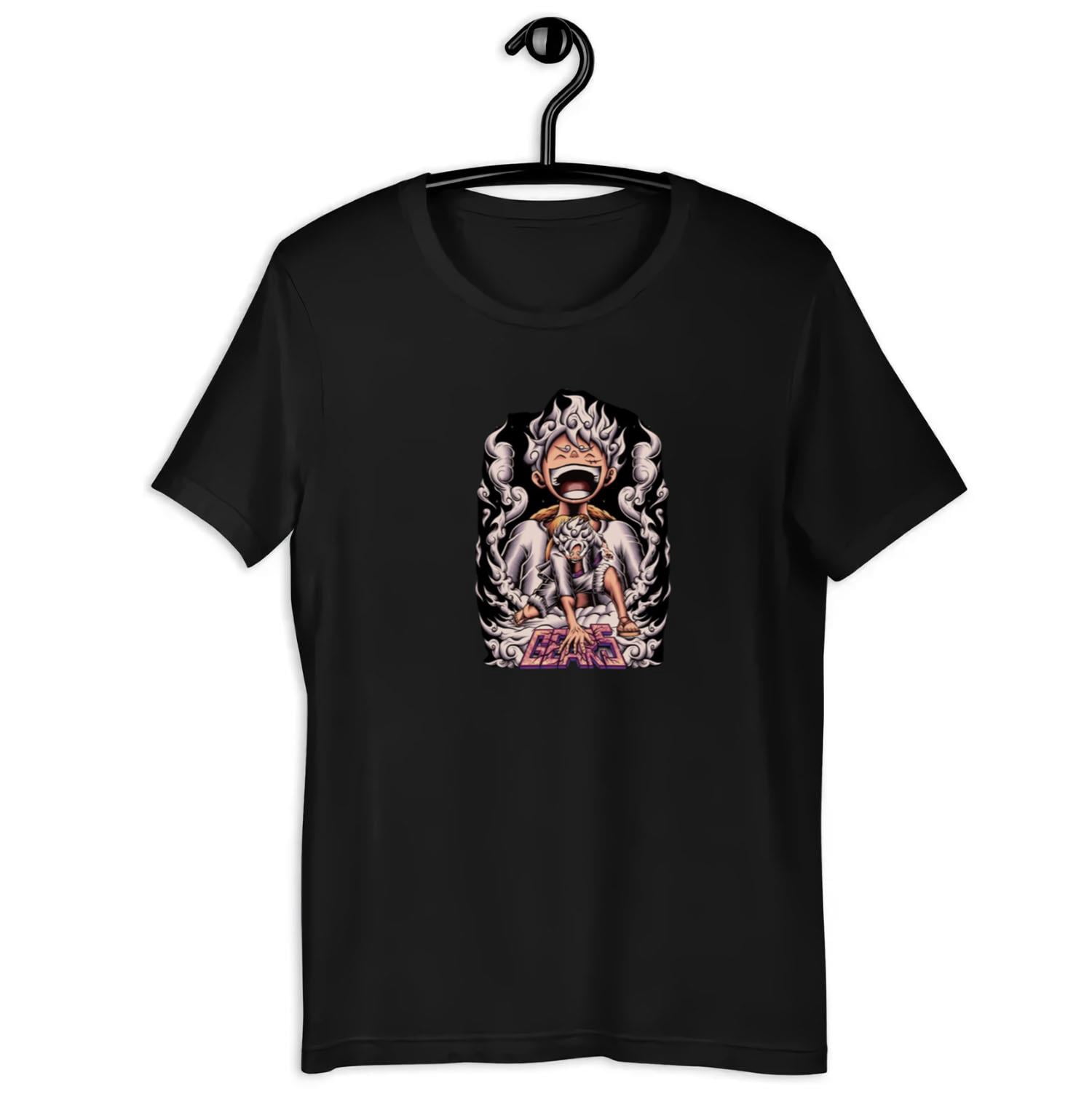 Dynamic Anime Character - Gear Transformation in Action Shirt-C ...
