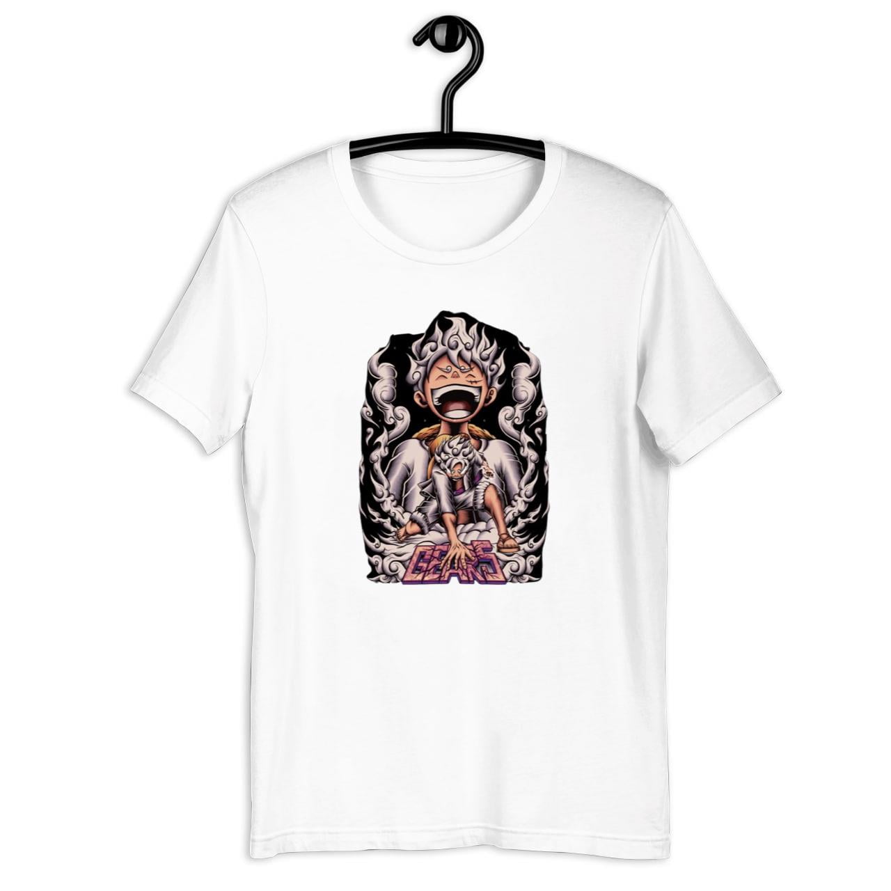 Dynamic Anime Character - Gear Transformation in Action Shirt-C ...