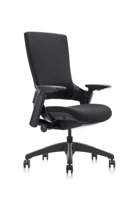 Dynamic Back Support Office Chair with Adjustable Angle and 3D Armrests ...
