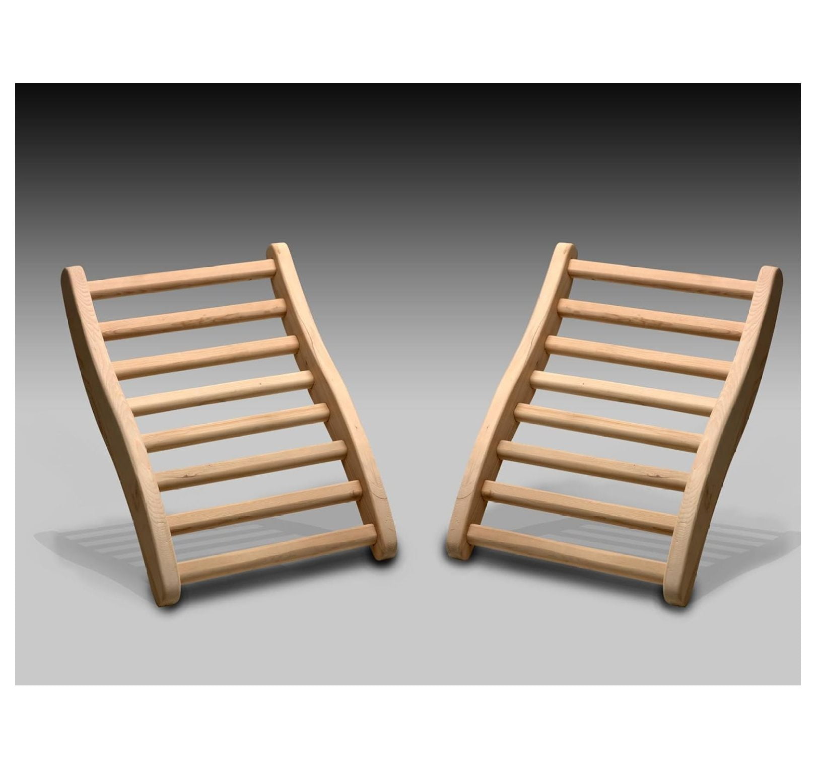 Dynamic Canadian Hemlock Sauna Backrest 2-Pack - Walmart.com