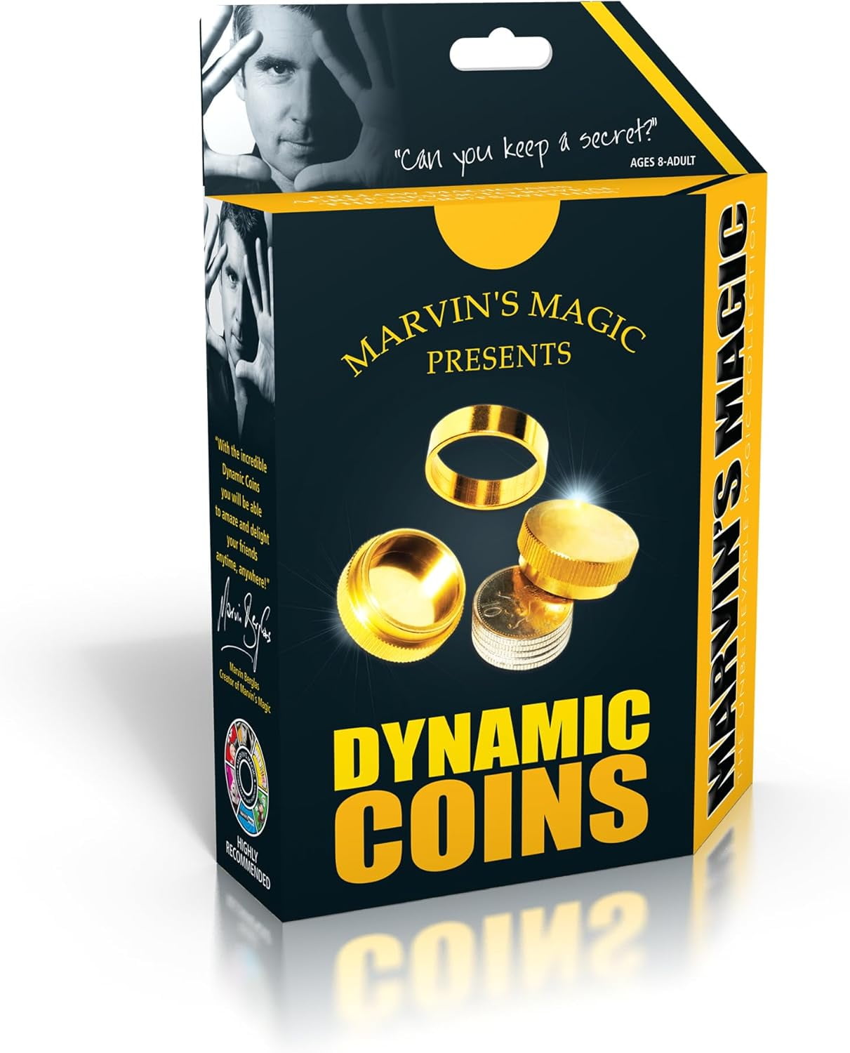The Dynamic Coins Amazing Trick Set for All Levels - Magic Set with Fun ...