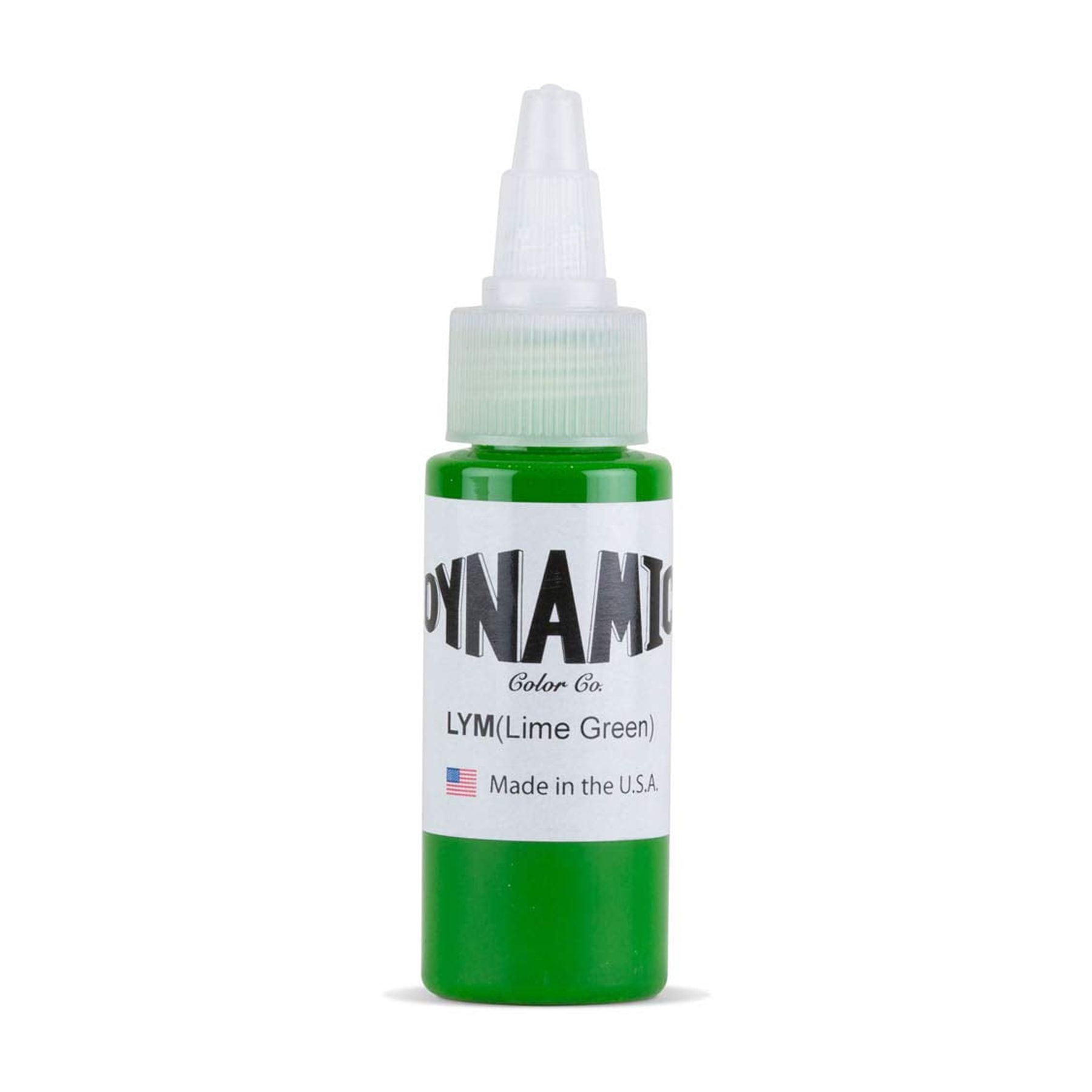 Dynamic Color Co Lime Green Tattoo Ink (1oz Bottle): Vibrant ...