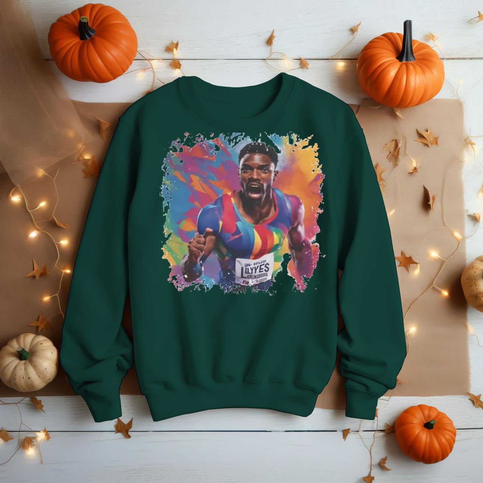 Dynamic Color Splash Graphic Shirt for Active Lifestyle-TT1910 ...