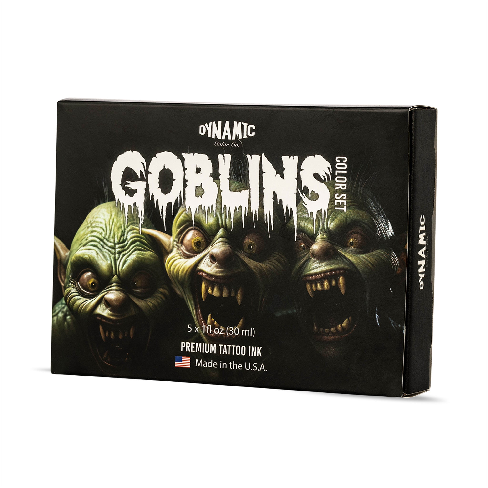Dynamic Color Tattoo Ink - Permanent Tattooing Inks - Goblins Ink Set ...