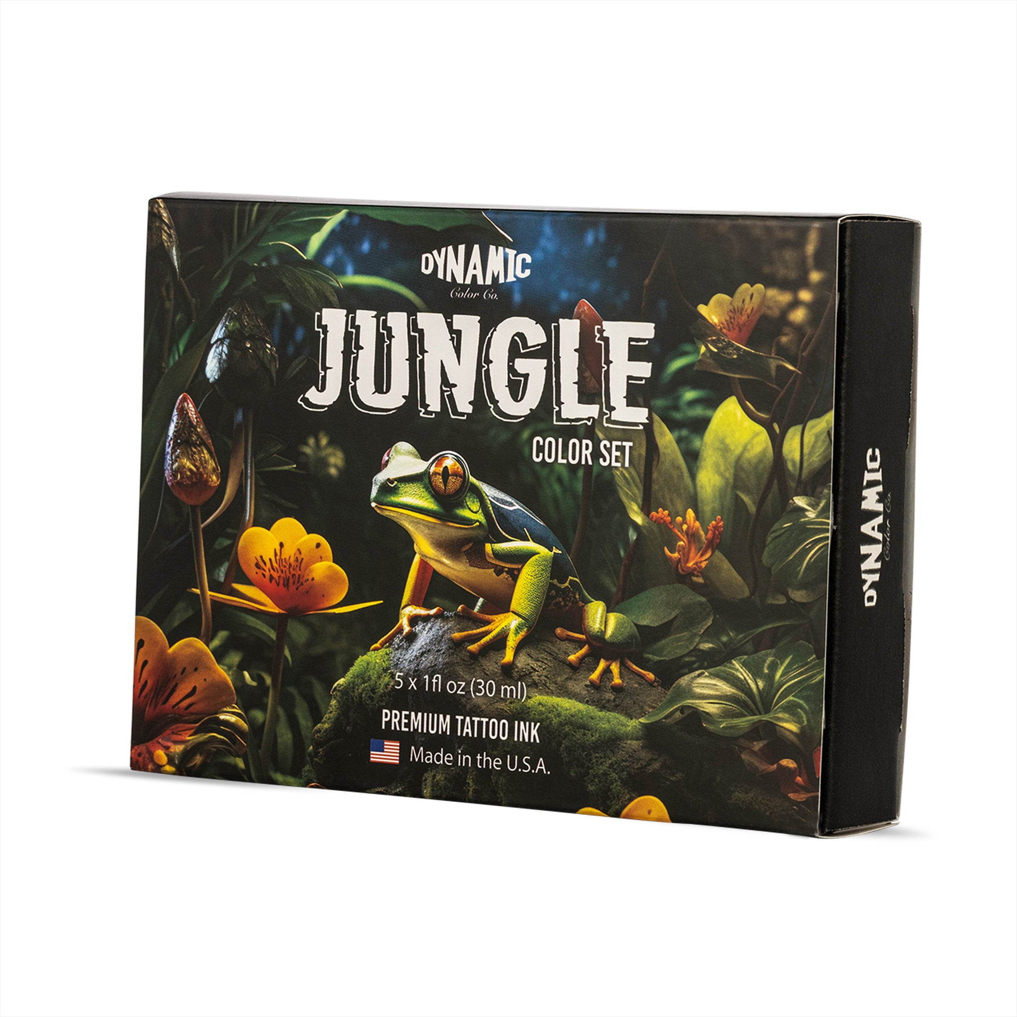Dynamic Color Tattoo Ink - Permanent Tattooing Inks - Jungle Ink Set ...
