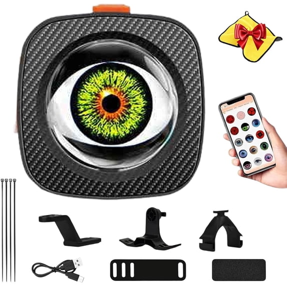 Dynamic Devil's Eye Bicycle Taillight, Dynamic Bicycle Tail Light with ...